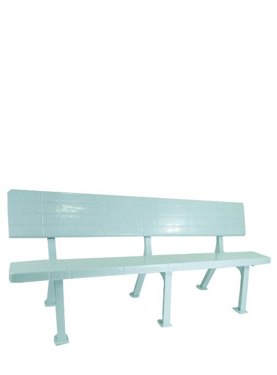 Cofta BE-01 Bench 4 seater Plastic Chair, Monobloc Chair, Home ...