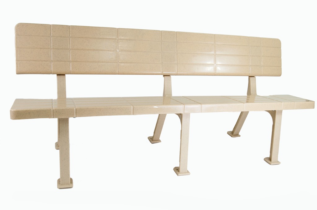 Cofta BE-01 Bench 4 seater Plastic Chair, Monobloc Chair, Home ...