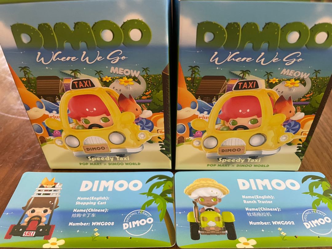 Dimoo Where We Go, Hobbies & Toys, Toys & Games on Carousell
