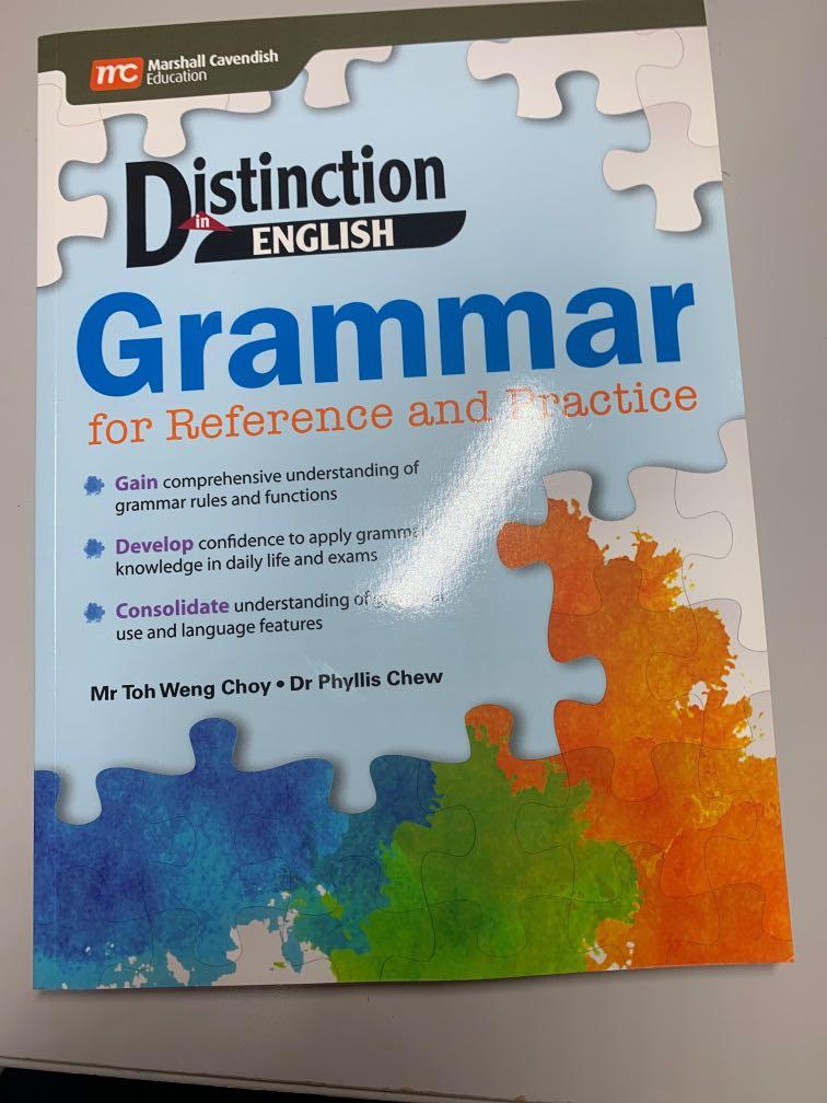 Distinction In English- Grammar (All Secondary School Students ...