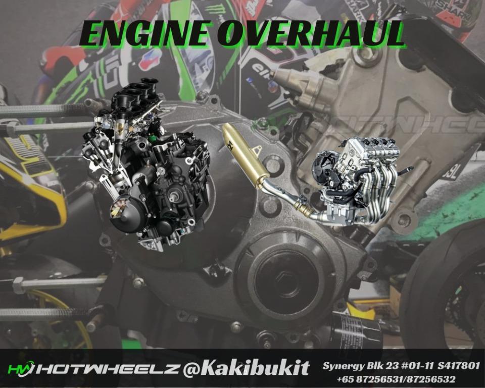 ENGINE WORKS-TOP OVERHAUL,FULL OVERHAUL, Motorcycles, Motorcycle ...