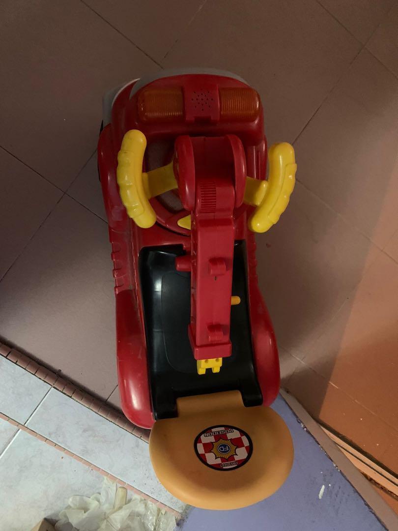 Fire Engine Bike- Well Used, Babies & Kids, Babies & Kids Fashion on ...