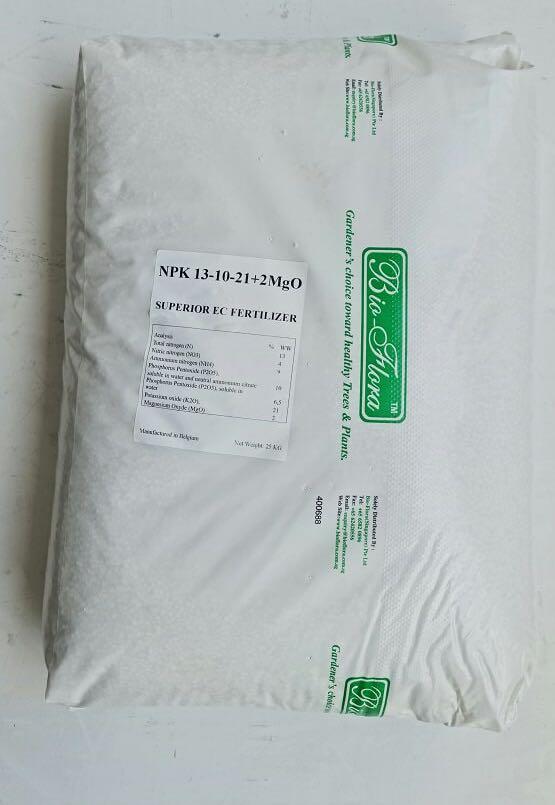 Flowerings, fruiting Fertiliser 25kg SUPERIOR EC FERTILIZER – NPK 13-10 ...