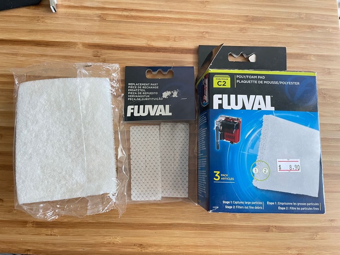 Fluval C2 bioscreen and form pad, Pet Supplies, Homes & Other Pet ...