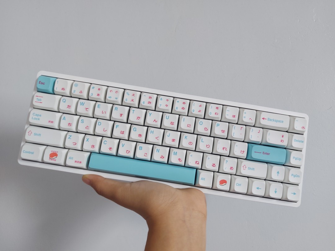 fully modded royal kludge rkg68 keyboard, Computers & Tech, Parts ...