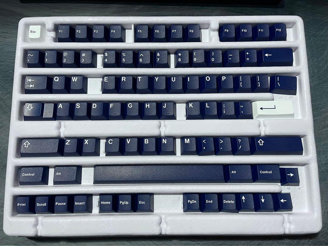 GMK Deep Navy Base, Computers & Tech, Parts & Accessories, Computer ...