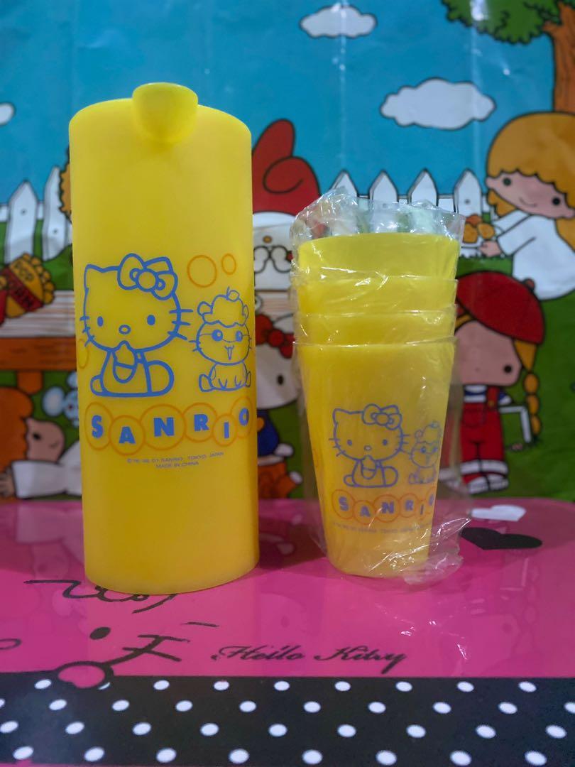 Hello Kitty sanrio yellow Sets, Furniture & Home Living, Kitchenware ...