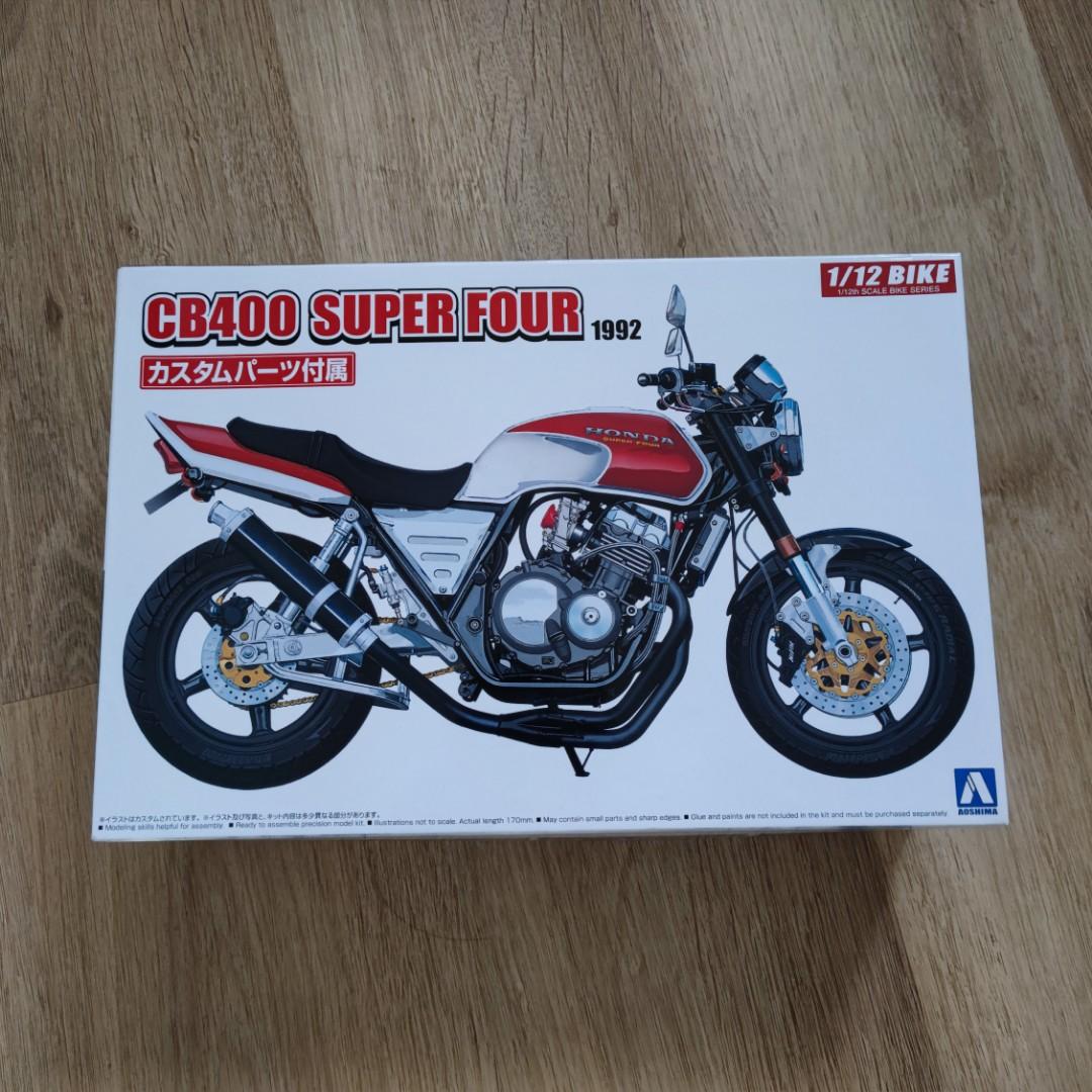 Honda CB400sf Super Four 1/12 Scale Model Kit by Aoshima 05514, Hobbies ...