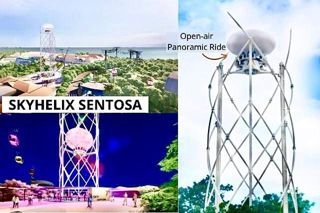 I SkyHelix Sentosa Singapore Sky Helix cheap ticket discount Sentosa ...