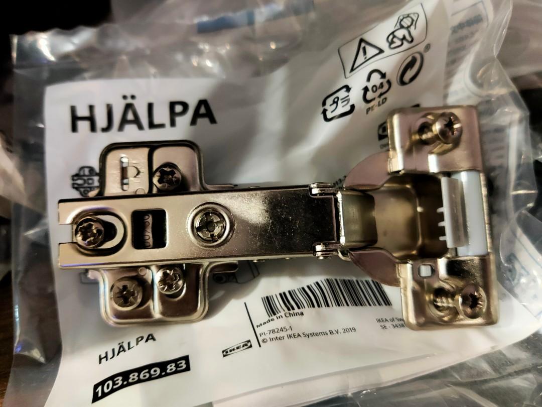 Ikea soft closing hinge for Hjalpa series, Furniture & Home Living ...