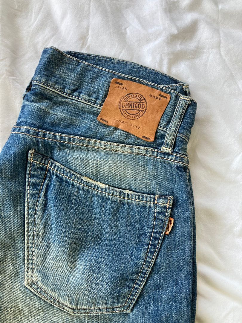 Japan Denim Omnigod, Men's Fashion, Bottoms, Jeans on Carousell
