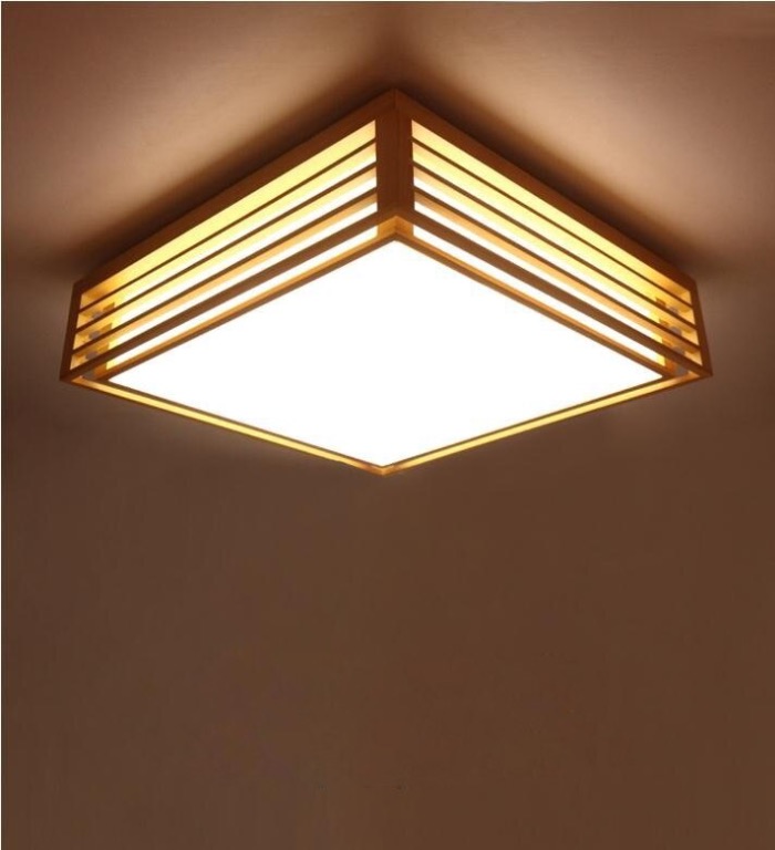 Japanese style ceiling light (Sealed in box), Furniture & Home Living ...