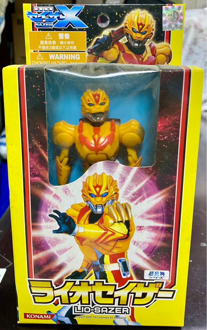 KONAMI 92000 超星艦隊 超星神 SAZER-X LIO-SAZER （ PA-0）, 興趣及遊戲, 玩具 & 遊戲類 ...