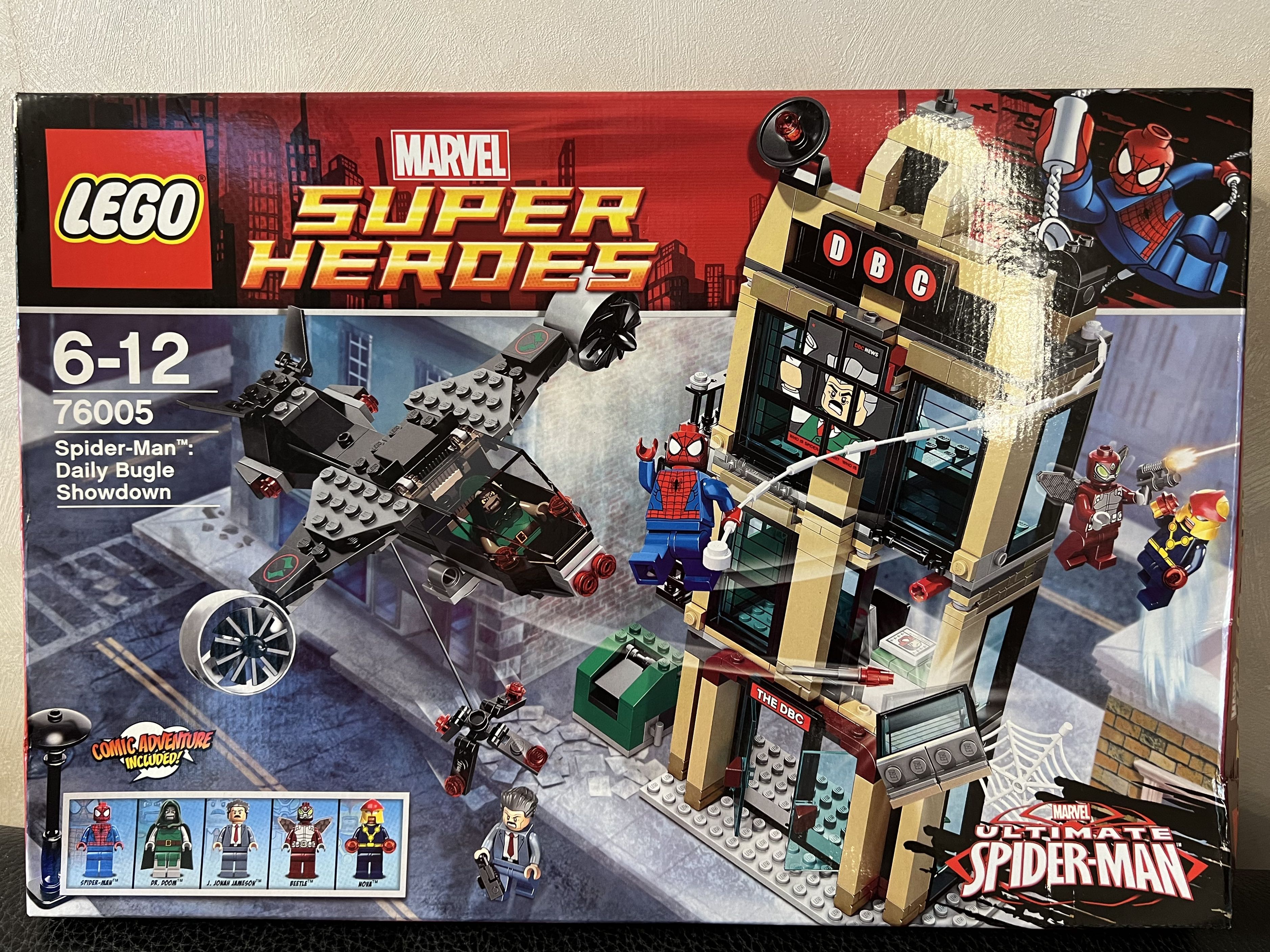 LEGO 76005 : Marvel Spider-Man Daily Bugle Showdown, 興趣及遊戲, 玩具 & 遊戲類 ...