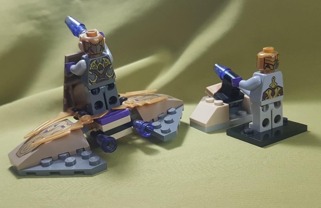 Lego alien air vehicle, an Alien Foot Soldier, and Alien General ...