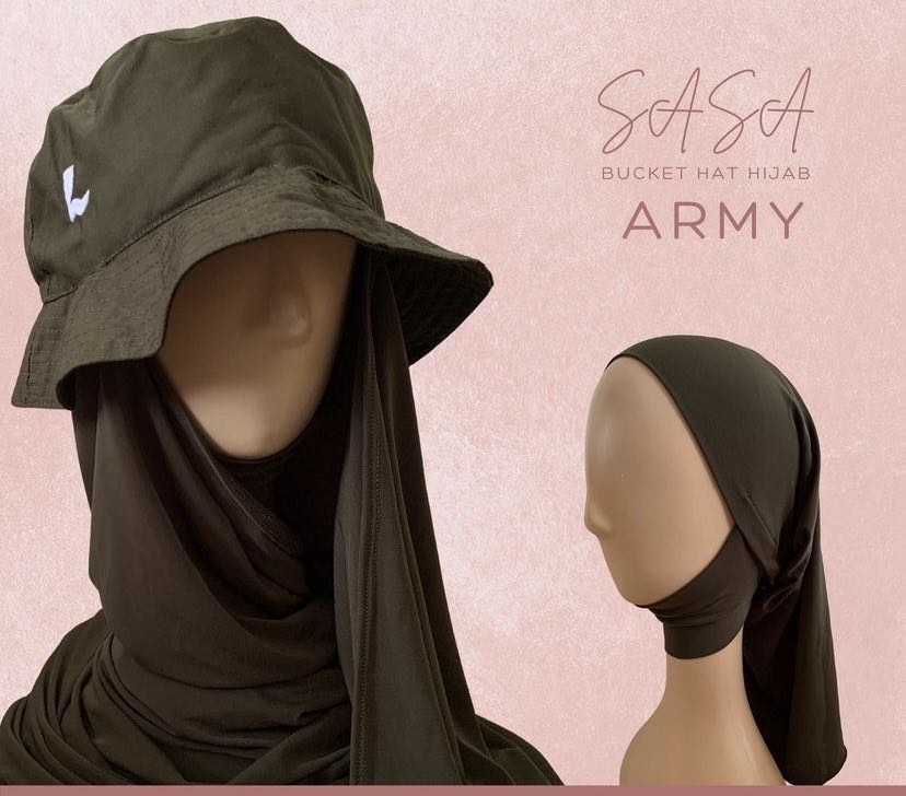 Lemodestlady Bucket Hat Hijab, Women's Fashion, Muslimah Fashion ...