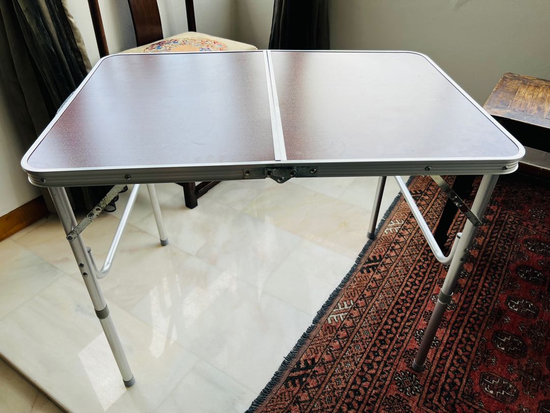Lightweight folding table, Furniture & Home Living, Furniture, Tables ...