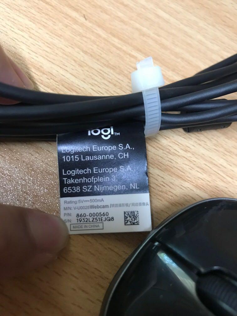 Logitech C920 / C920e HD Pro Webcam, 1080p Widescreen Video Calling and ...