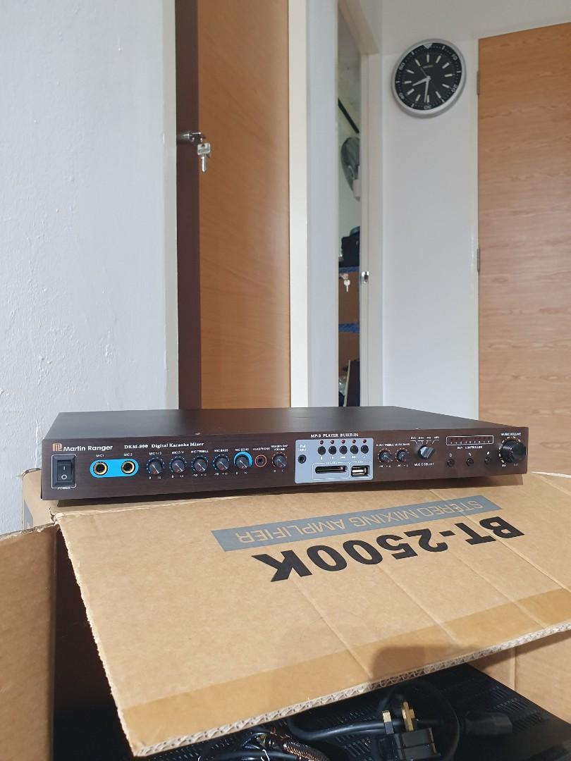 MARTIN RANGER DKM-800 Professional Karaoke Mixer, Audio, Soundbars ...