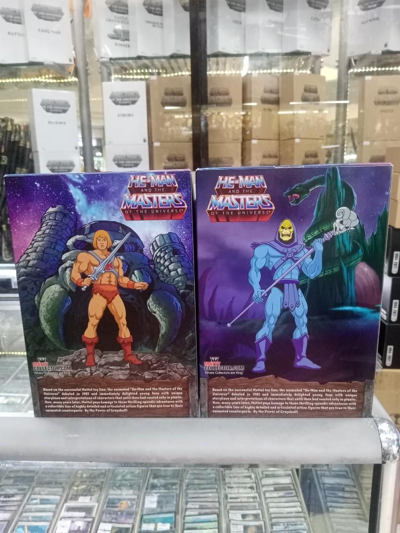 Mattel Motuc Club Grayskull Misb He Man And Skeletor Set, Hobbies ...