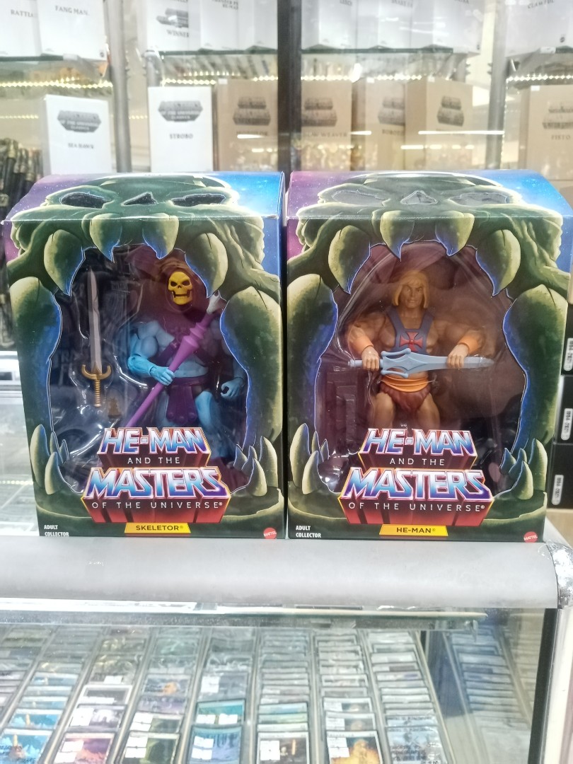 Mattel Motuc Club Grayskull Misb He Man And Skeletor Set, Hobbies ...