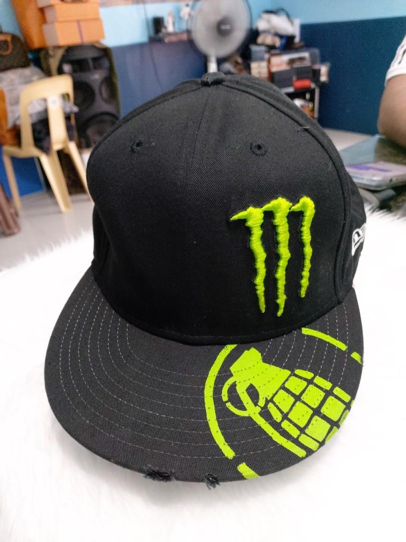 Monster energy collab grenade & new era, Men's Fashion, Watches ...