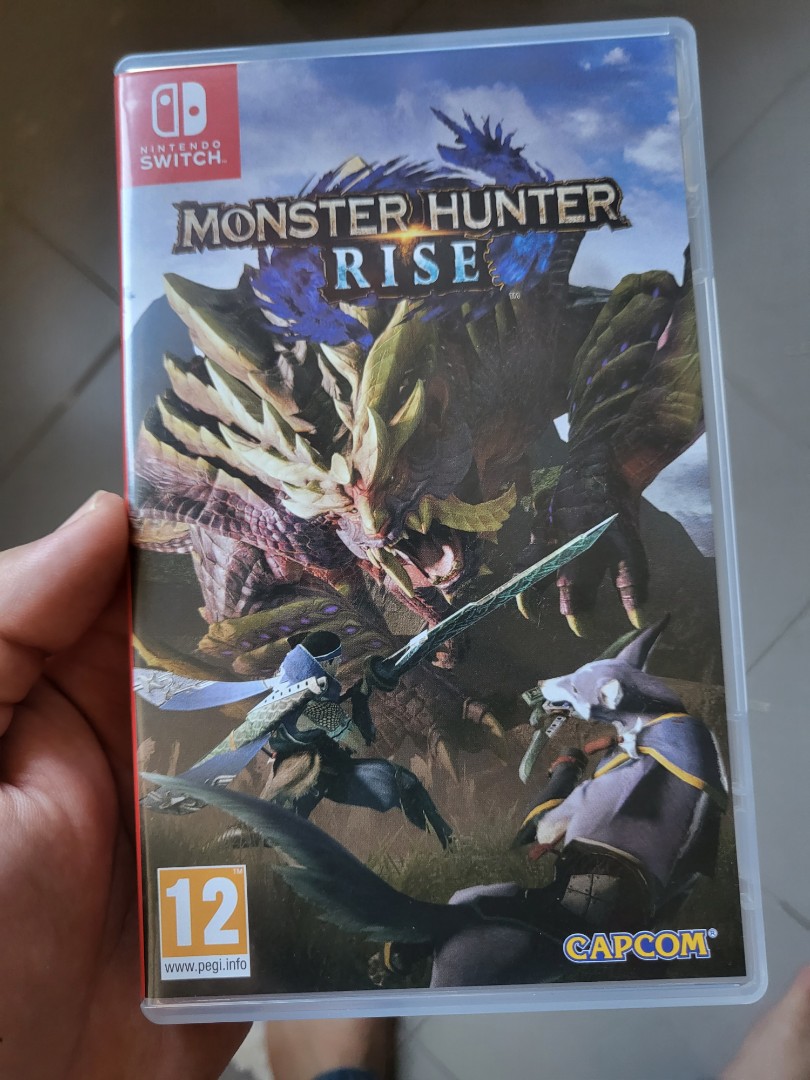 Monster Hunter Rise Nintendo Switch, Video Gaming, Video Games ...