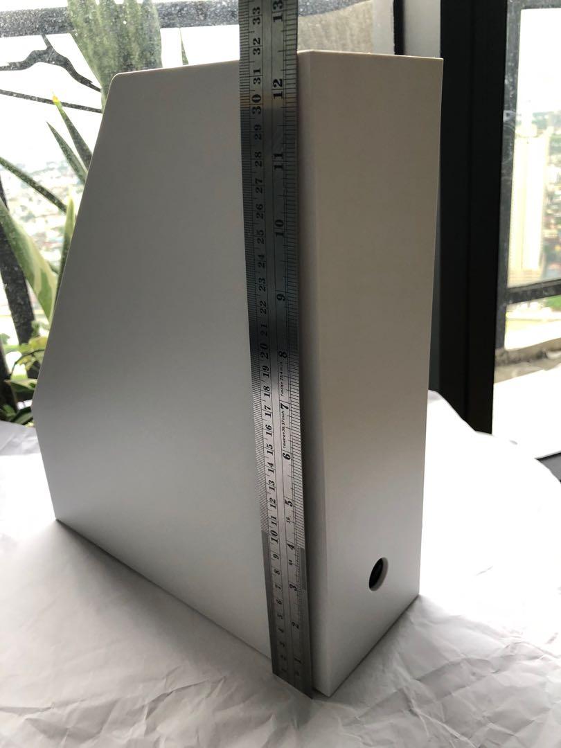 Muji file stand box, Furniture & Home Living, Home Improvement ...