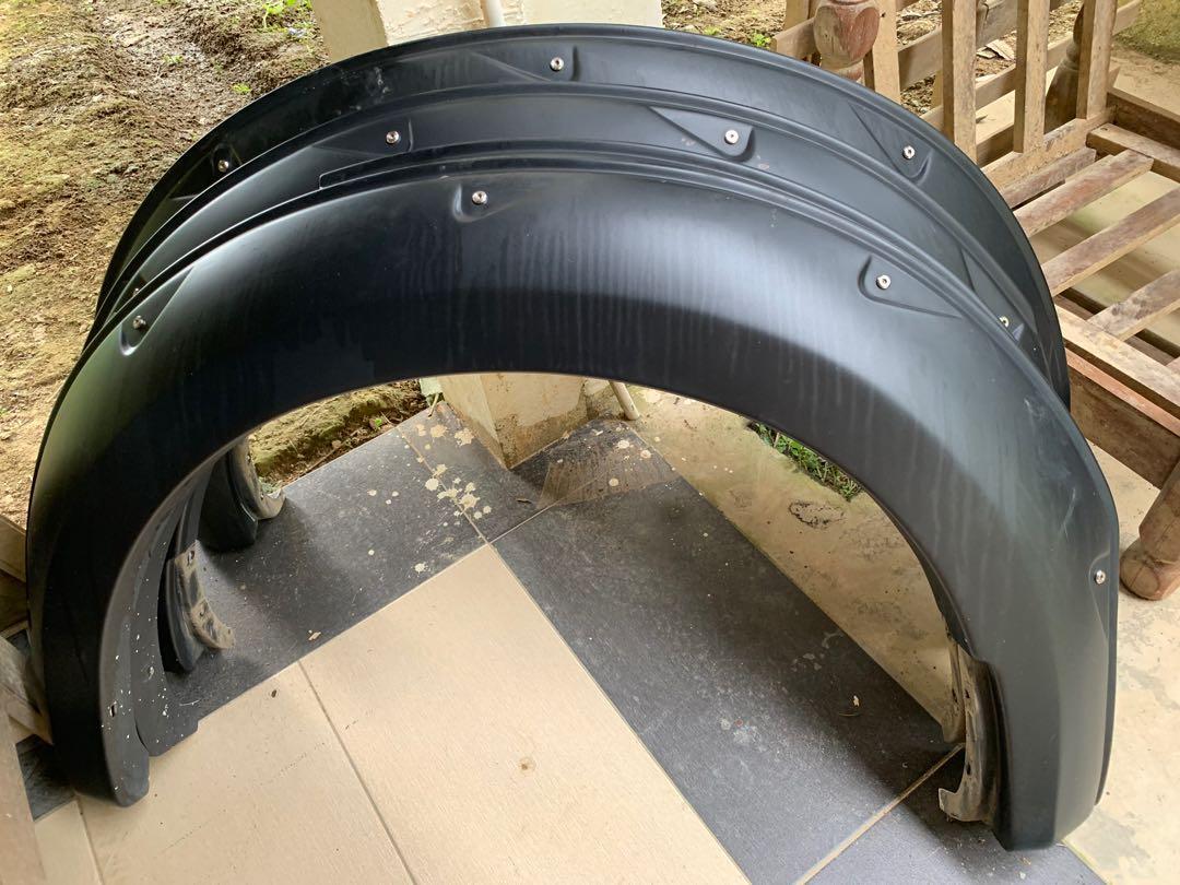 Navara Np300 Fender Flare/Bonet Visor, Auto Accessories on Carousell