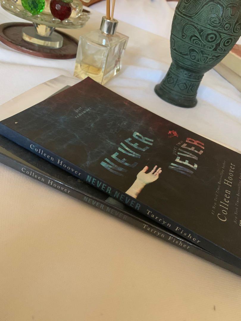 Never Never Part Two and Part Three Colleen Hoover, Hobbies & Toys ...