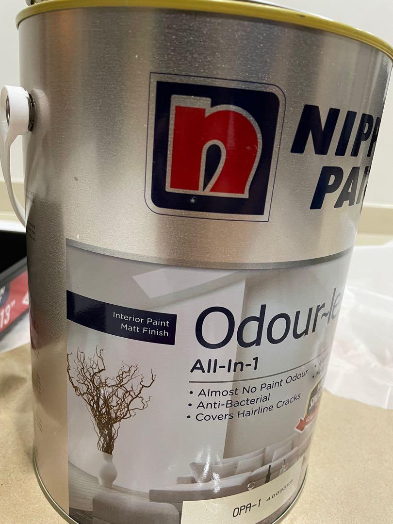Nippon Paint Odourless All-In-1 5L, Everything Else on Carousell