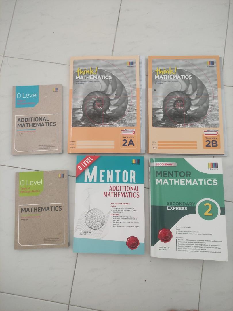 O Level / sec 2 math, Hobbies & Toys, Books & Magazines, Assessment ...