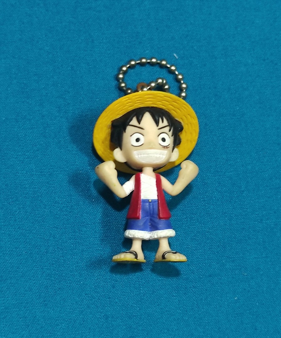 One Piece Luffy Mini Figure Charm, Hobbies & Toys, Toys & Games on ...