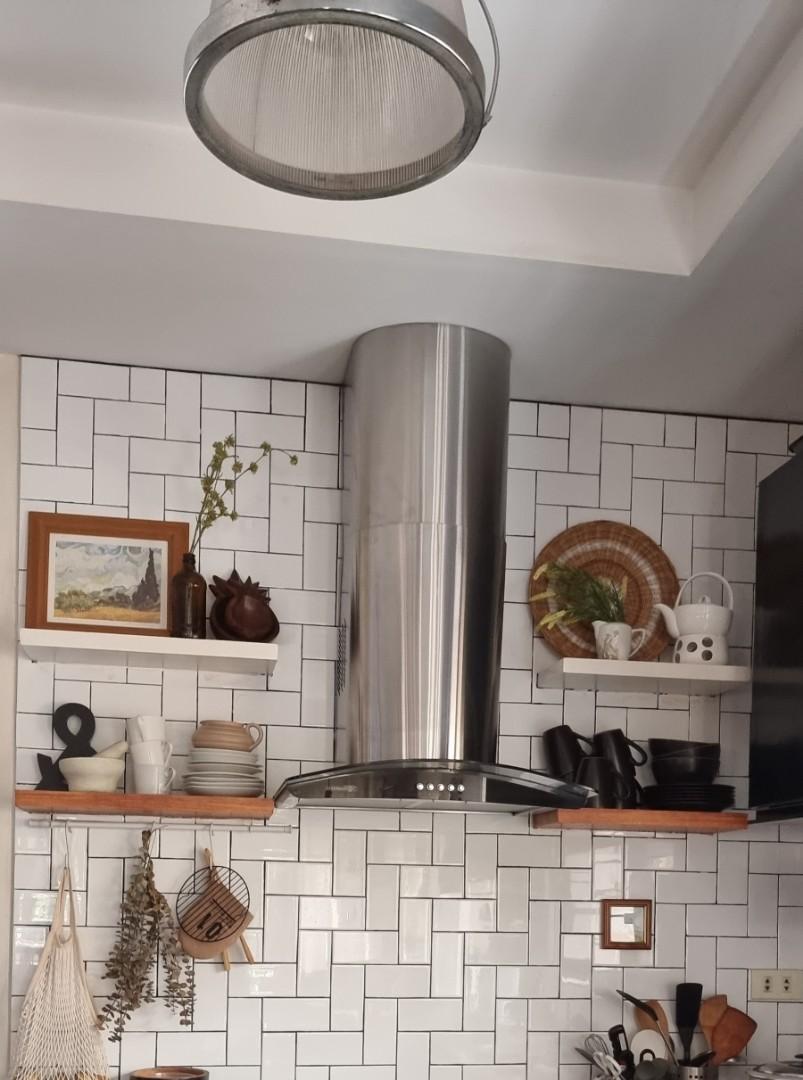 Original La Germania Range Hood, Furniture & Home Living, Kitchenware ...