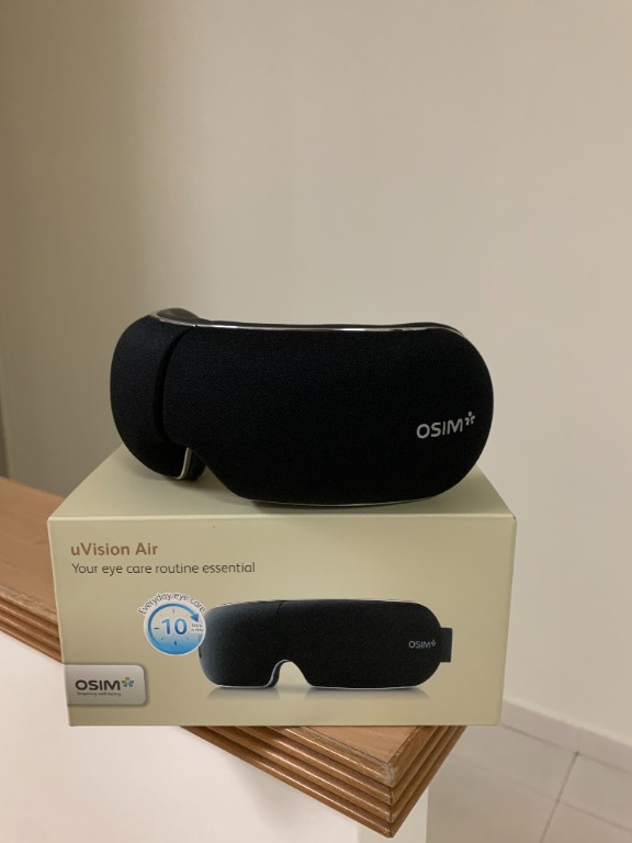 Osim uVision Air Eye Massager, Health & Nutrition, Massage Devices on ...