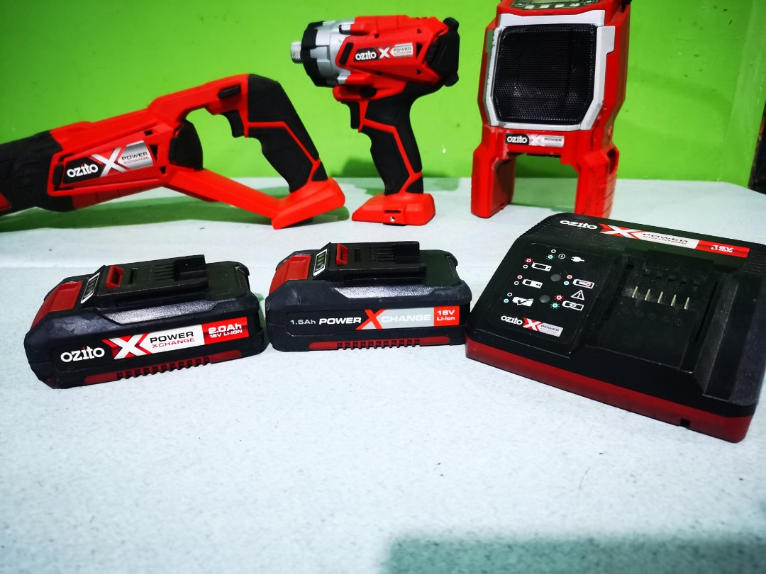 Ozito 18v cordless power tools set, Commercial & Industrial ...