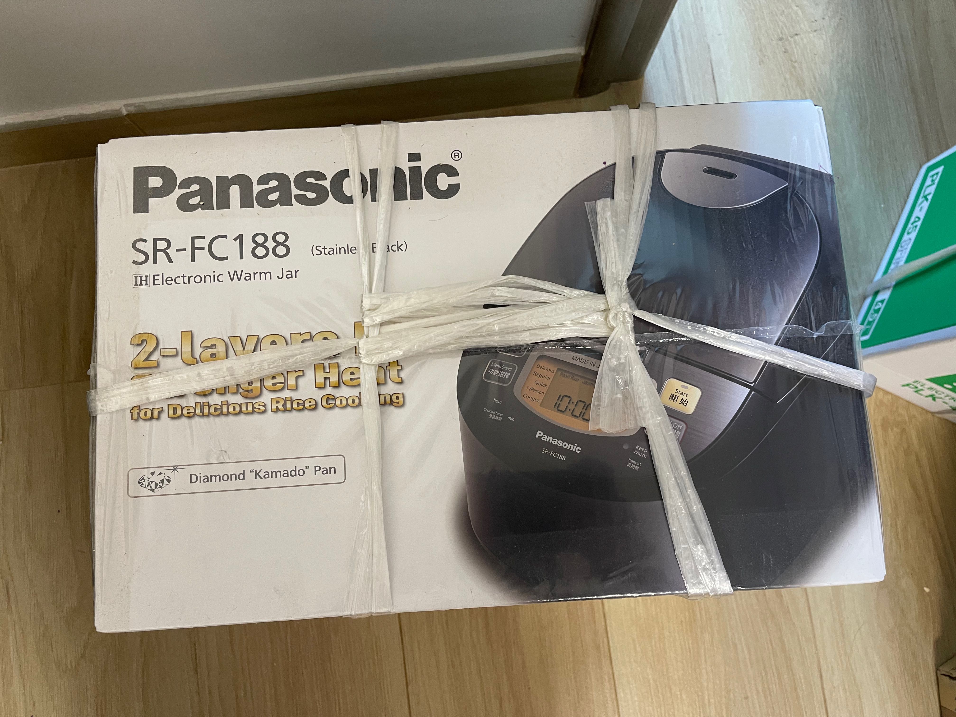Panasonic SR-FC188 電飯煲, 家庭電器, 廚房電器, 鍋具 - Carousell