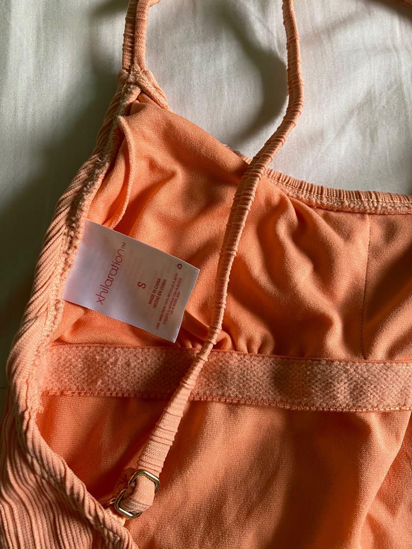 Peach one piece swimsuit, Women's Fashion, Swimwear, Bikinis ...