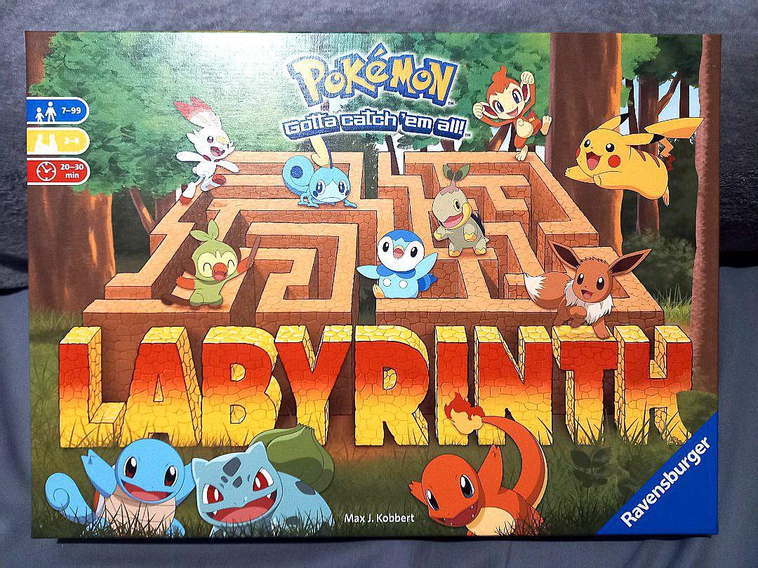Pokemon Labyrinth Board Game [Authentic], Hobbies & Toys, Toys & Games ...