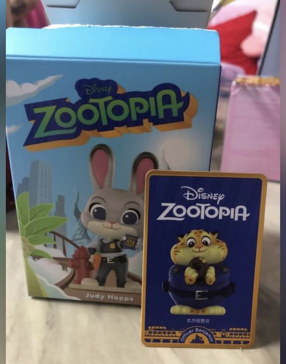 Popmart x Zootopia - Officer Benjamin, Hobbies & Toys, Toys & Games on ...