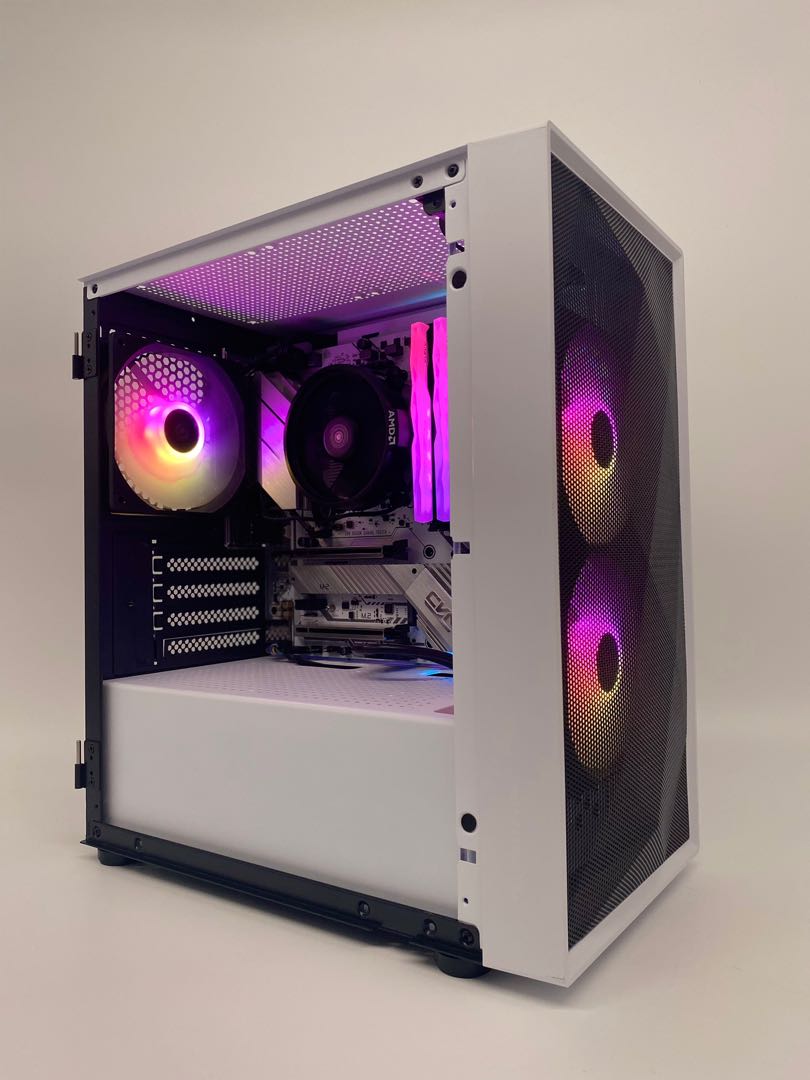 *READY STOCK* Ryzen 5 5600G Gaming desktop rtx Rx custom pc valorant ...