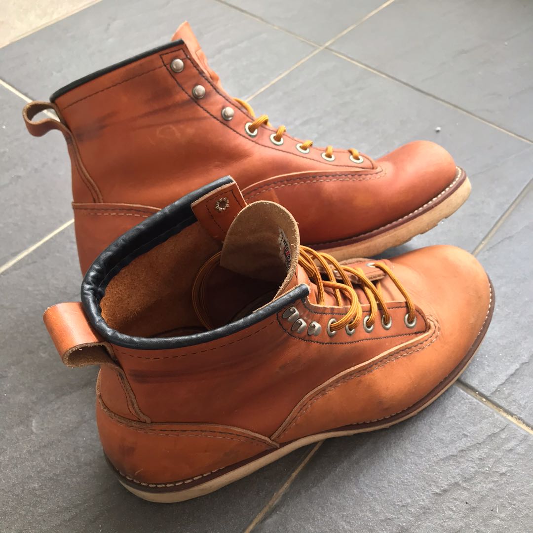 Red Wing Lineman, Women's Fashion, Footwear, Boots on Carousell