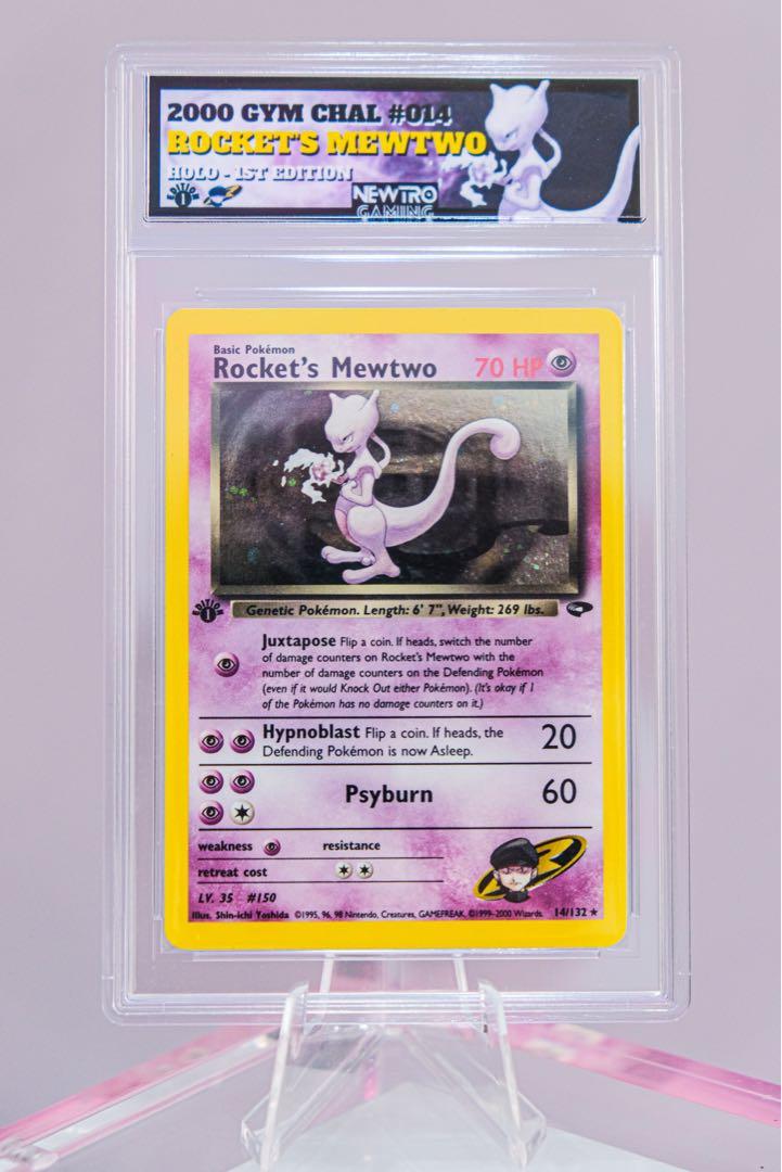 Rocket mewtwo 1st edition., Hobbies & Toys, Memorabilia & Collectibles ...