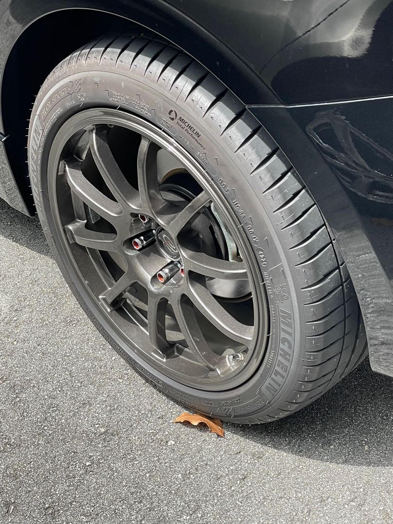 Rota sport rim with michelin tyre, Car Accessories, Tyres & Rims on ...