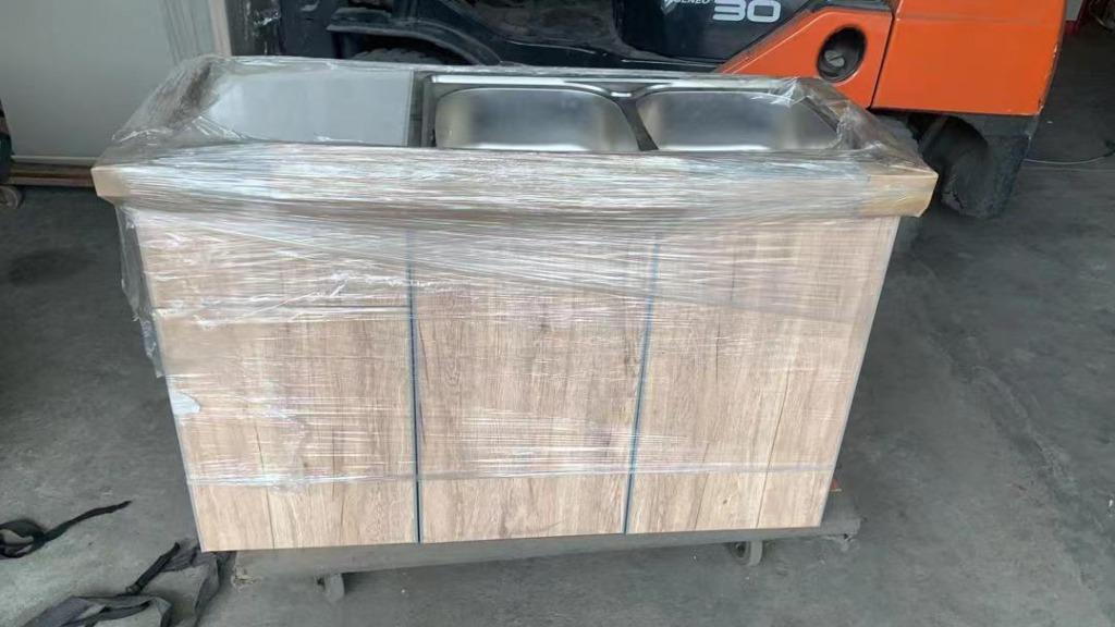 Ruler Storage/Sideboard With Sink Kitchen Cabinet, Furniture & Home ...