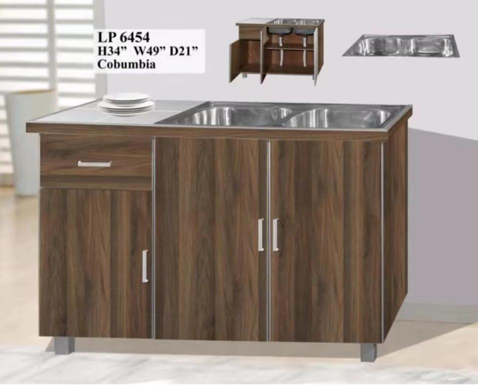 Ruler Storage/Sideboard With Sink Kitchen Cabinet, Furniture & Home ...