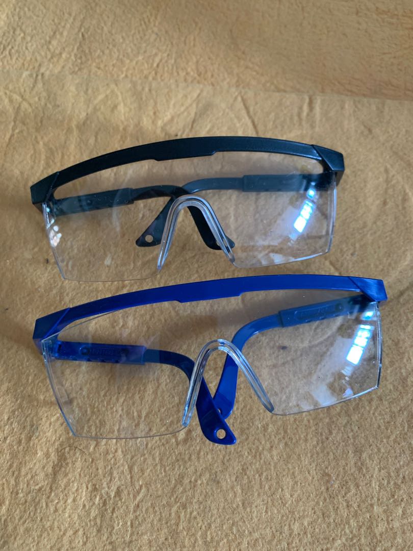 Safety Goggles - Extendable Side-Frame, Men's Fashion, Watches ...