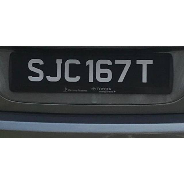 SJC167T - CHEAP SPECIAL CAR PLATE NUMBER FOR SALE, Car Accessories, Car ...