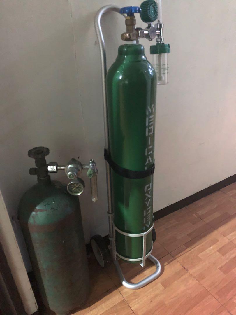 Small oxygen tank, Health & Nutrition, Medical Supplies & Tools on ...