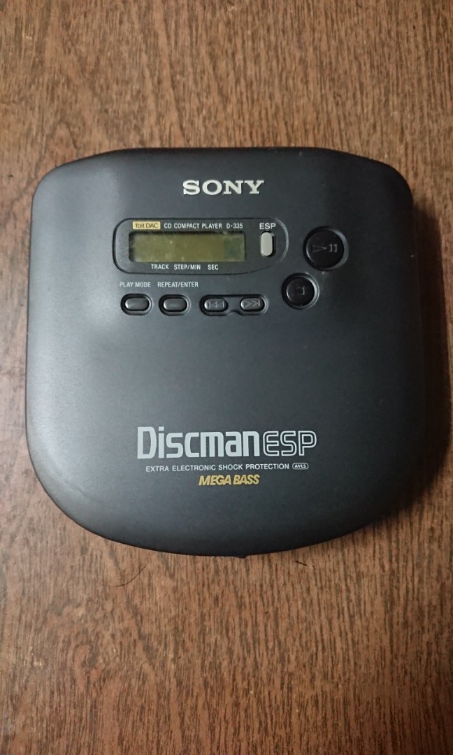 Sony discman D-335, 音響器材, 音樂播放裝置 MP3及CD Player - Carousell